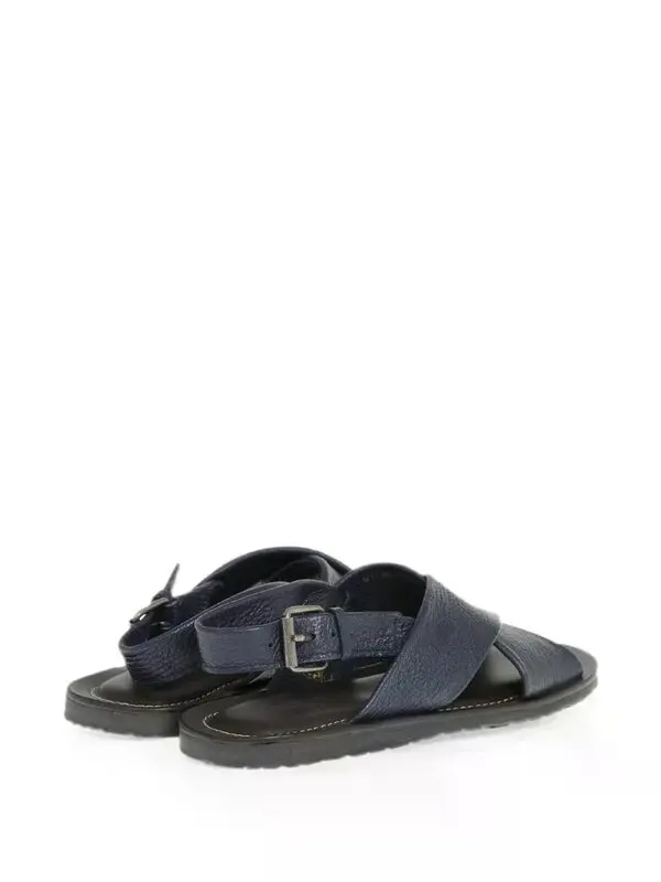 Corneliani Crossover-strap Slingback Sandals