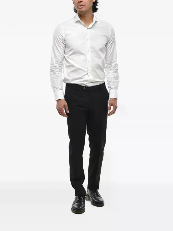 Corneliani Pressed-crease Tailored Trousers