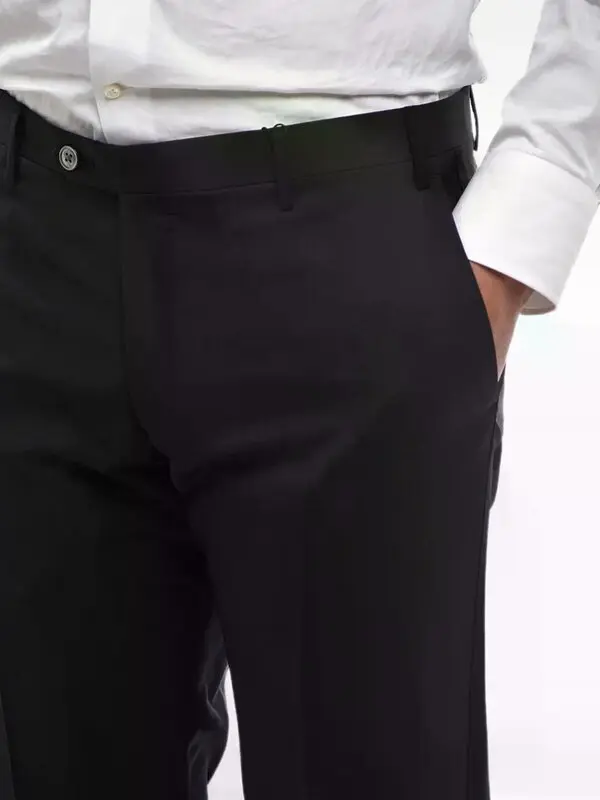 Corneliani Pressed-crease Tailored Trousers