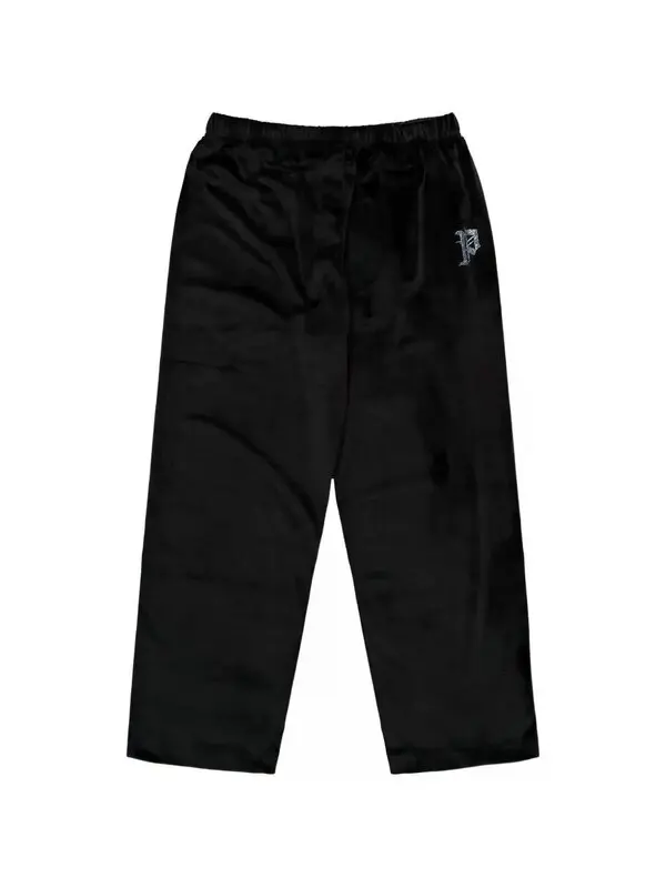 PROTOTYPES Nikki Rhinestone-embellished Track Pants - Black