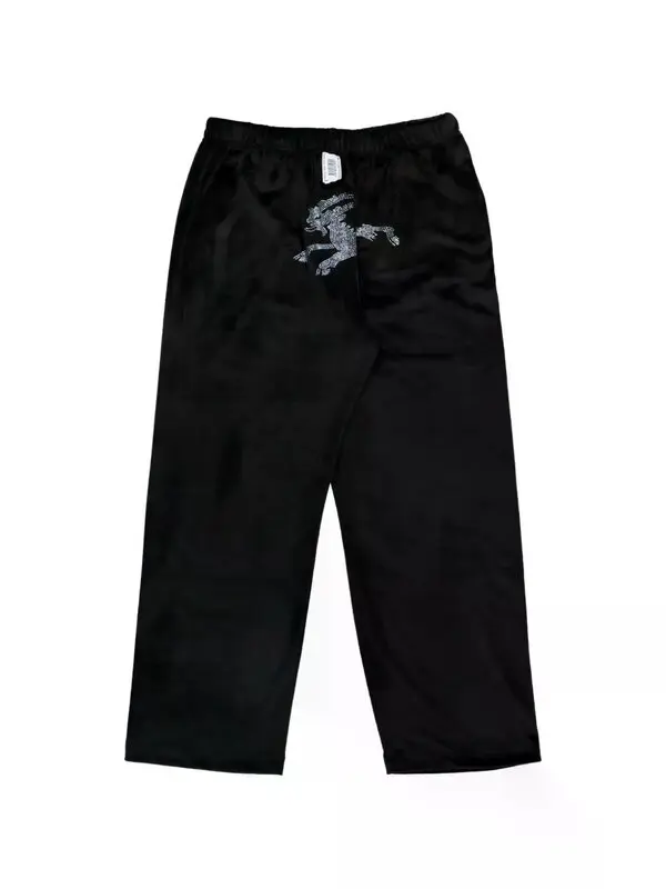 PROTOTYPES Nikki Rhinestone-embellished Track Pants