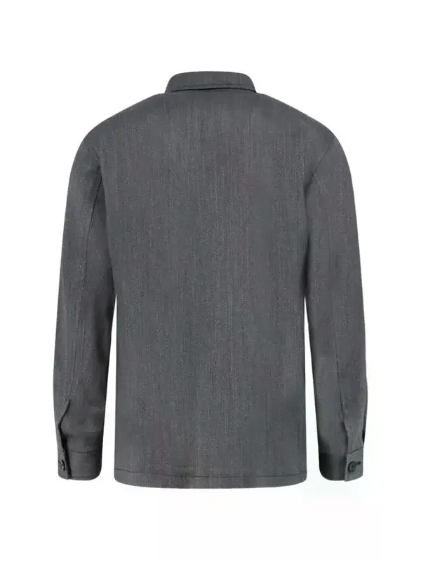 Tagliatore Virgin Wool Button-fastening Shirt Jacket