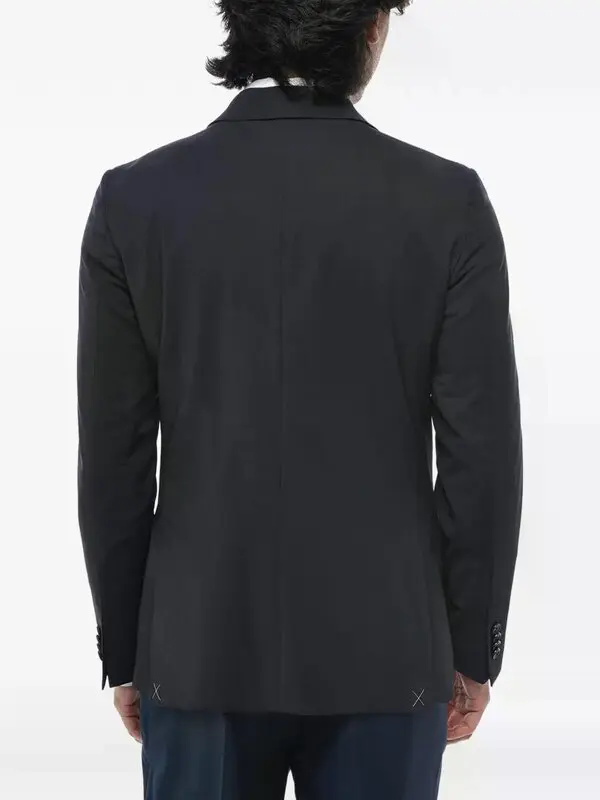 Corneliani Logo-patch Single-breasted Blazer
