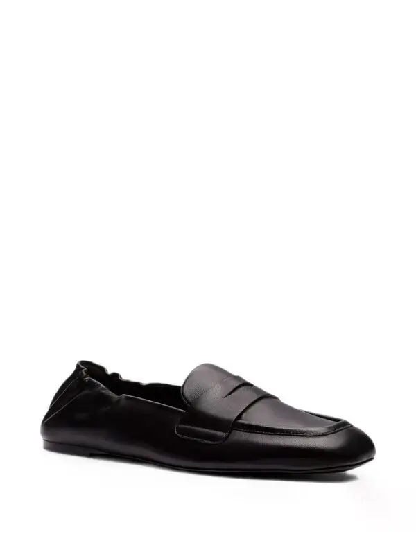 STUART WEITZMAN Bryant Ruched Loafers