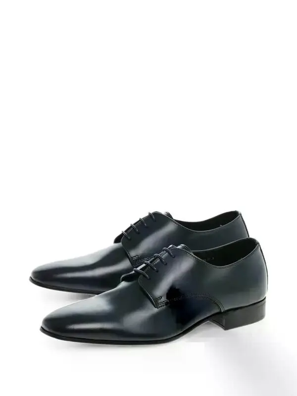 Corneliani Cordoba Leather Derby Shoes