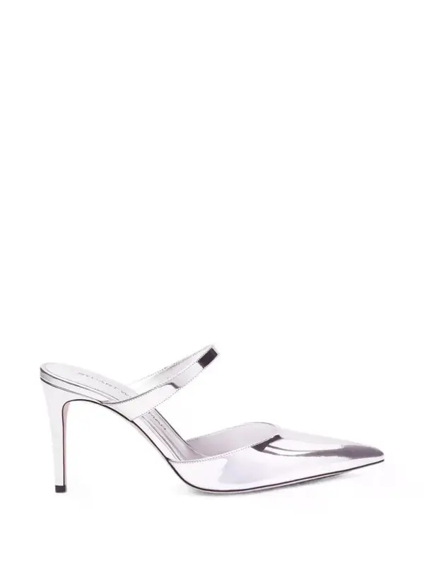 STUART WEITZMAN Power Pointed-toe Mules - Grey