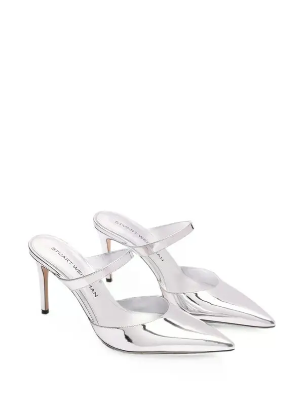 STUART WEITZMAN Power Pointed-toe Mules
