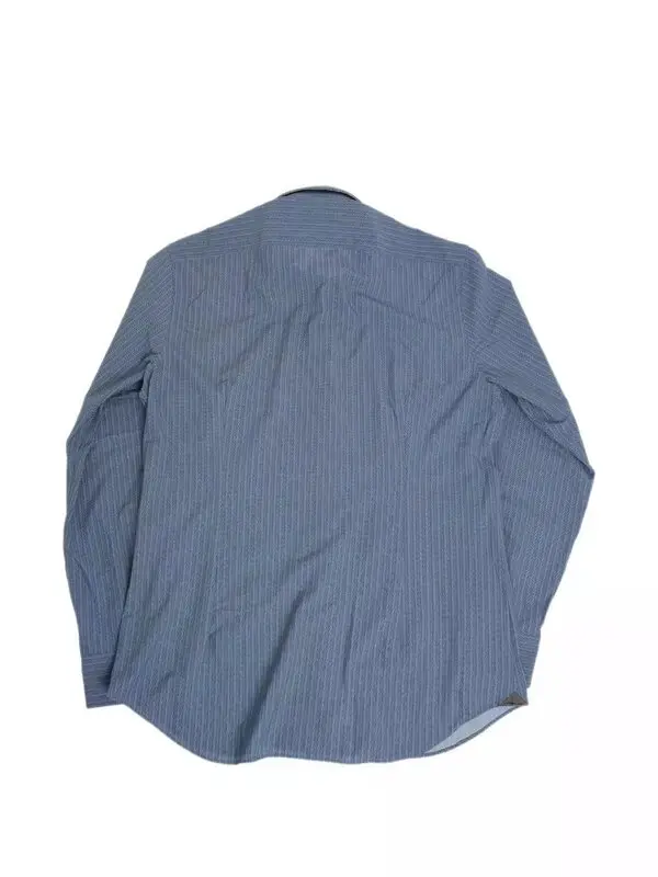 Corneliani Herringbone-patterned French-collar Shirt