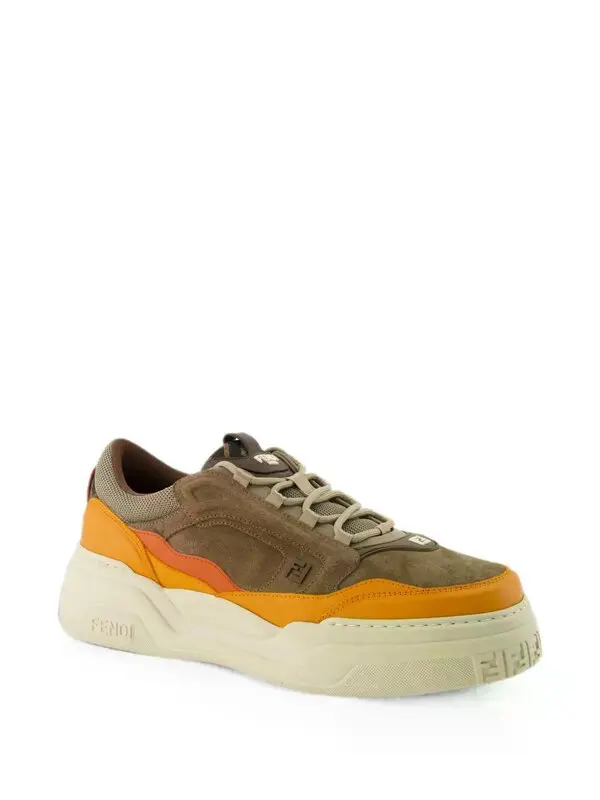 Fendi Force Ff-logo Sneakers