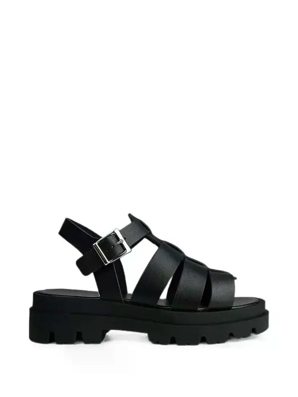 ALTERCORE Elio Buckle-fastening Caged Sandals