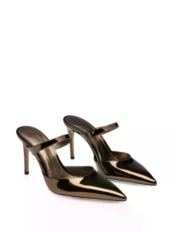 STUART WEITZMAN Power Pointed-toe Mules