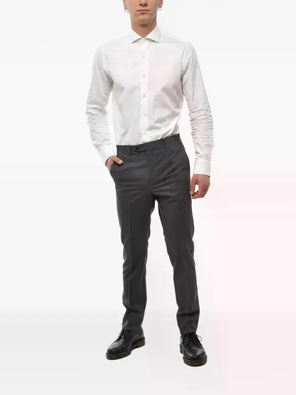 Corneliani Four-pocket Virgin Wool Trousers