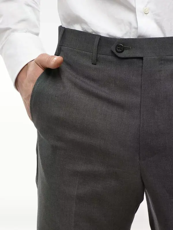 Corneliani Four-pocket Virgin Wool Trousers