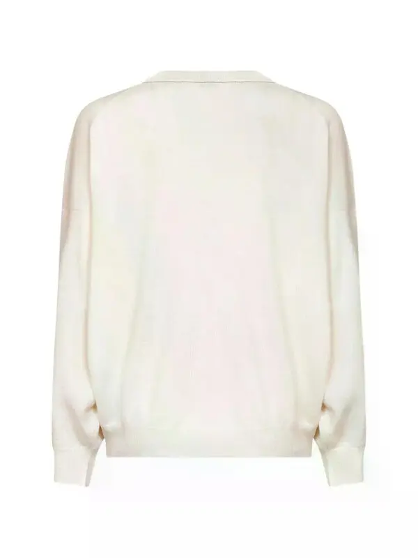 Brunello Cucinelli Monili-trimmed Cashmere Sweater