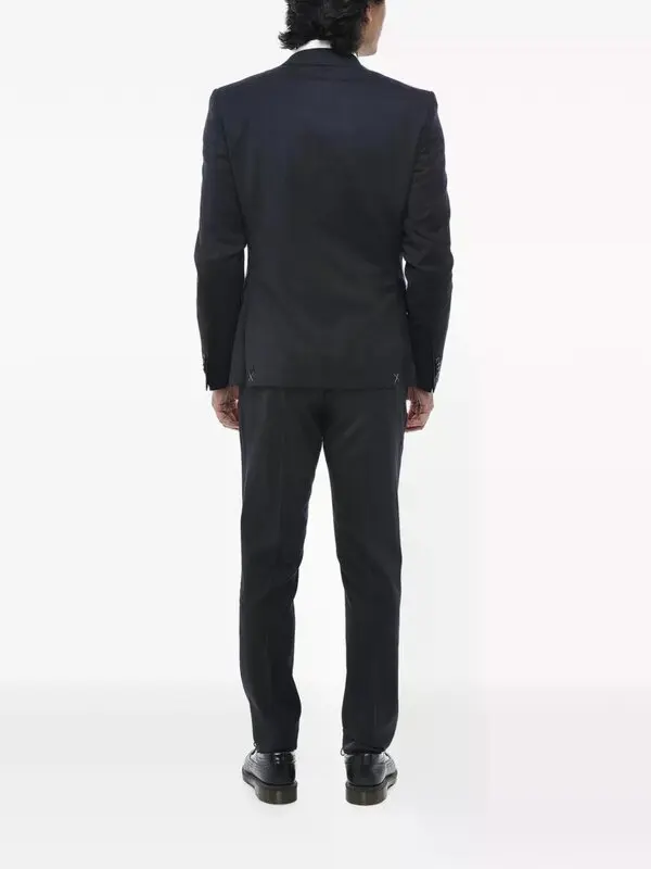 Corneliani Jacquard Flap-pockets Two-piece Suit