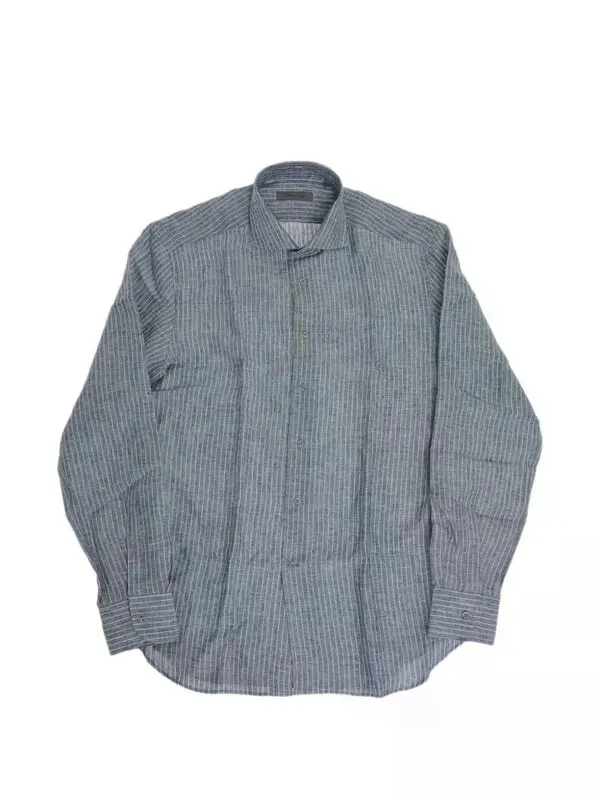 Corneliani Striped Linen Shirt