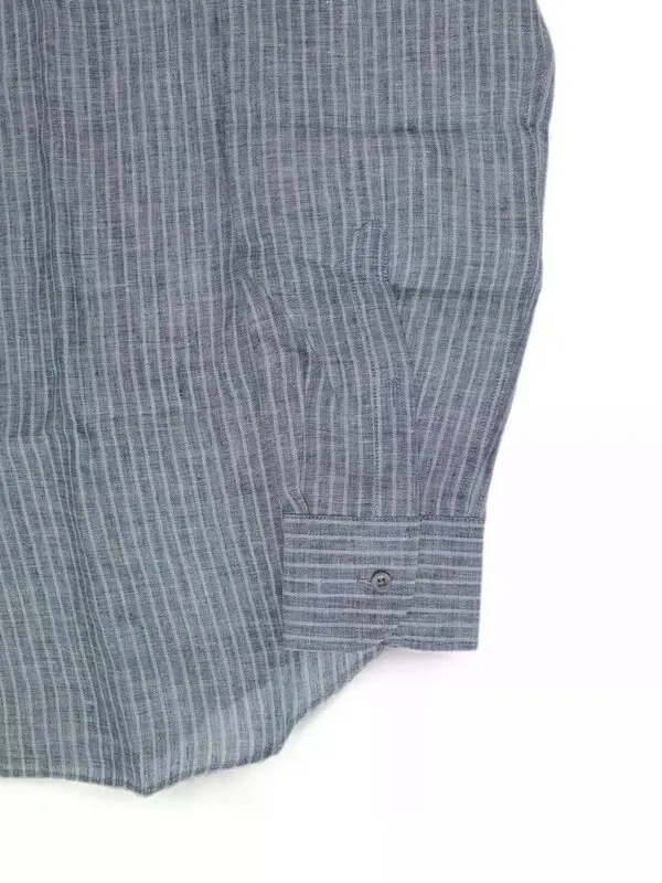 Corneliani Striped Linen Shirt