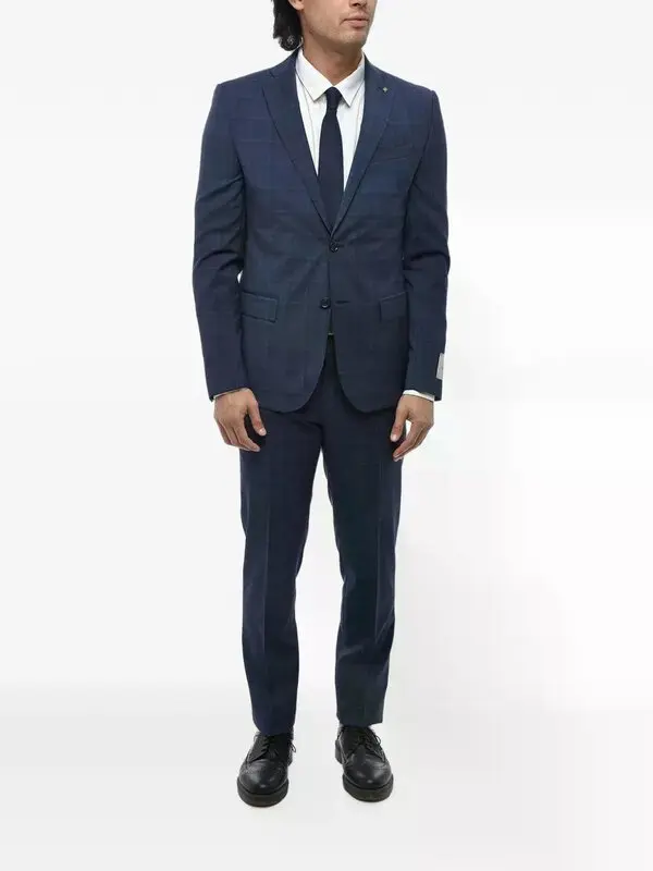 Corneliani Single-breasted Check-pattern Suit