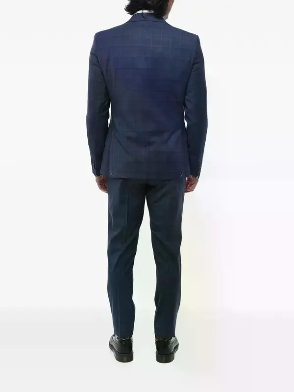 Corneliani Single-breasted Check-pattern Suit