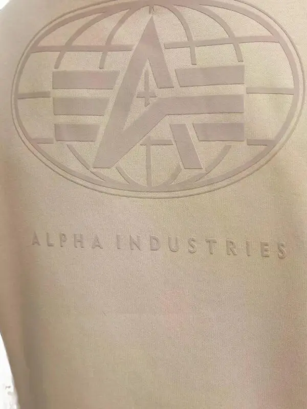 Alpha Industries World Logo Pouch-pocket Hoodie