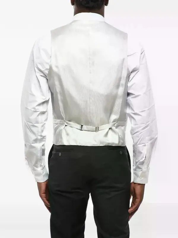 Corneliani Satin-finish Welt-pocket Waistcoat