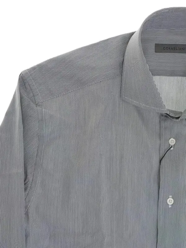 Corneliani Striped Long-sleeve Shirt