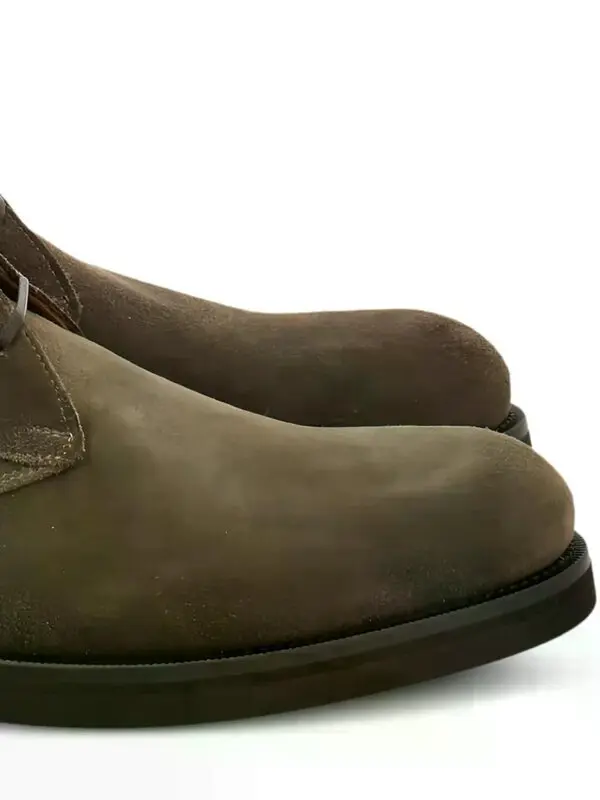 FERRAGAMO Settimo Lace-up Ankle Boots - Brown