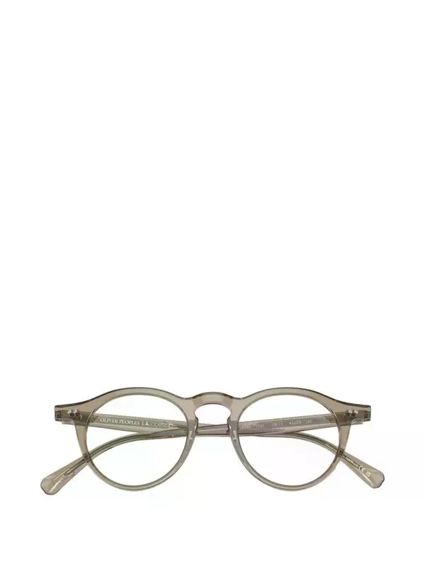 Oliver Spencer Round Frame Eyeglasses - Neutrals