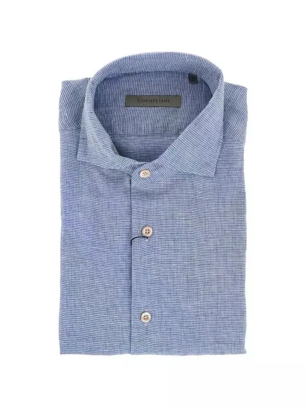 Corneliani Houndstooth-pattern Shirt