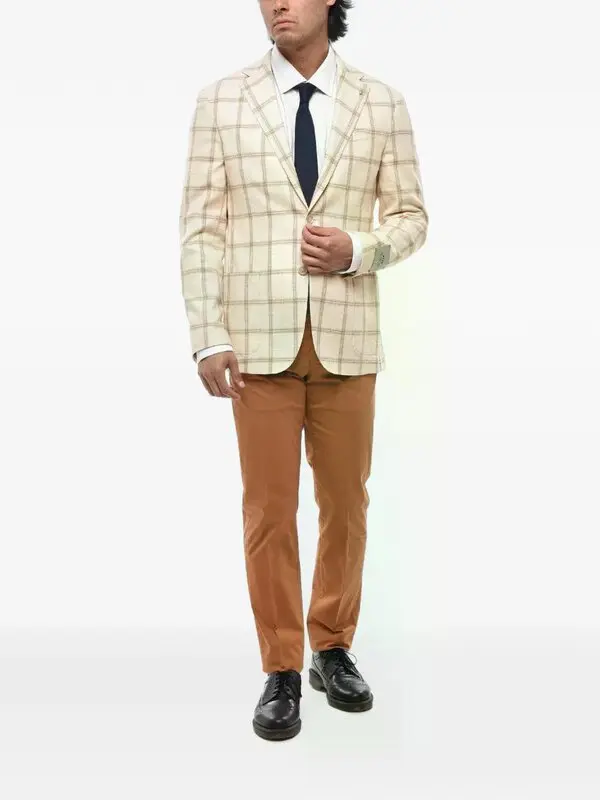 Corneliani Checked Patch-pocket Blazer