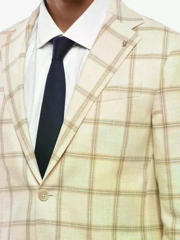 Corneliani Checked Patch-pocket Blazer