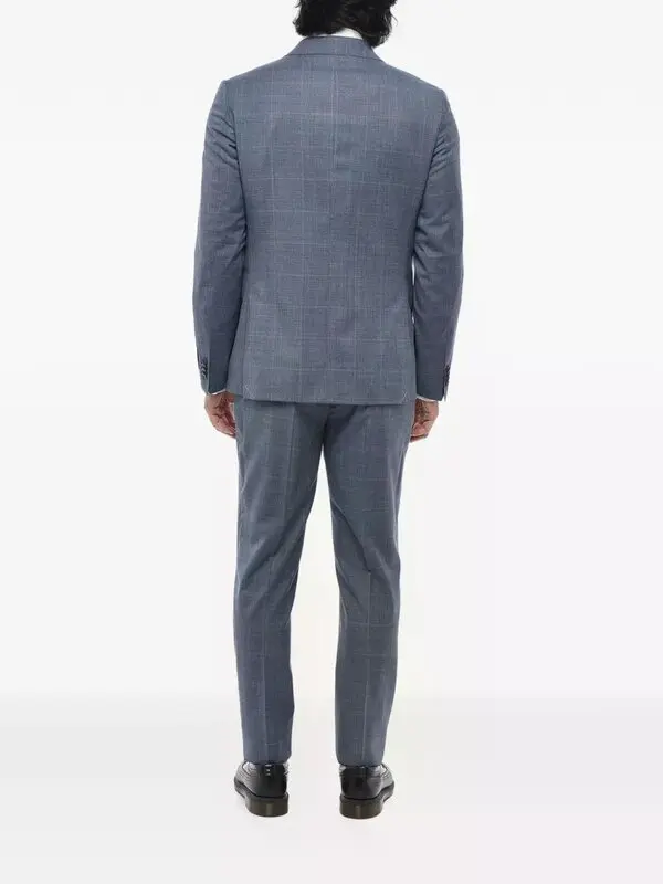Corneliani District Check Single-breasted Suit