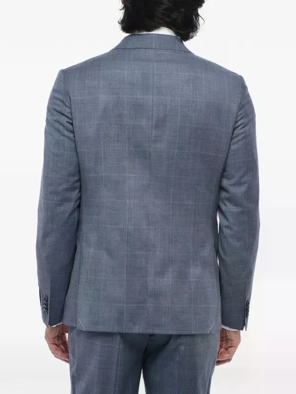 Corneliani District Check Single-breasted Suit