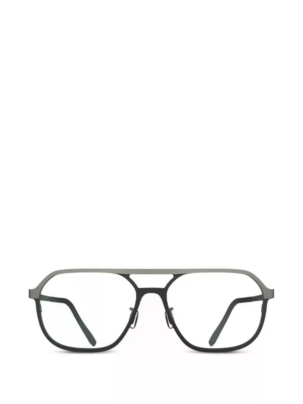 BLACKFIN Lopez Geometric-frame Eyeglasses - Grey