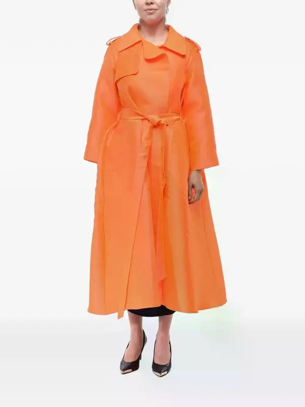 SUPER BLOND Belted Trench Coat