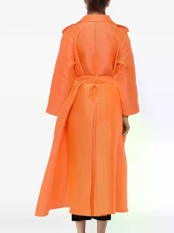 SUPER BLOND Belted Trench Coat