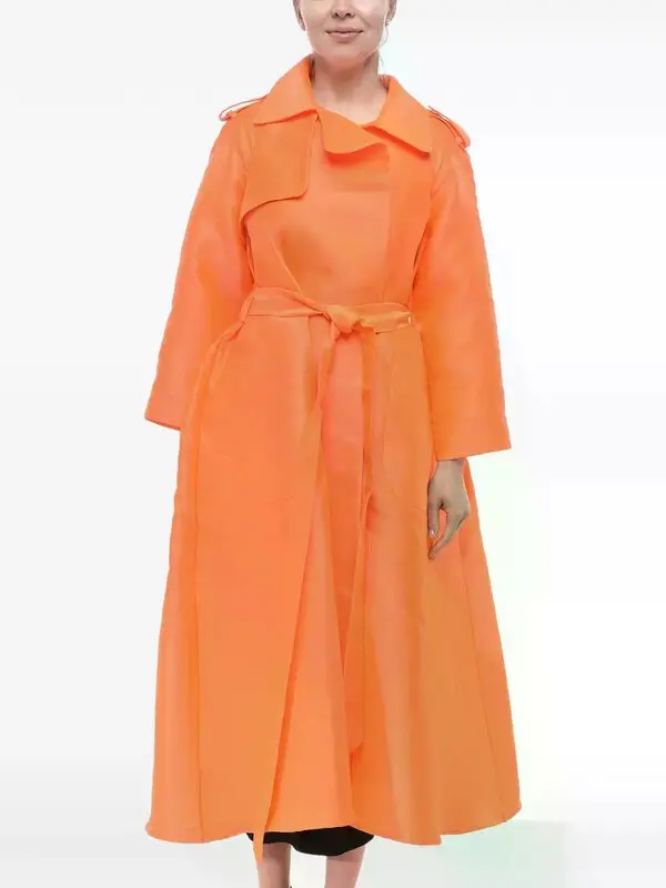 SUPER BLOND Belted Trench Coat