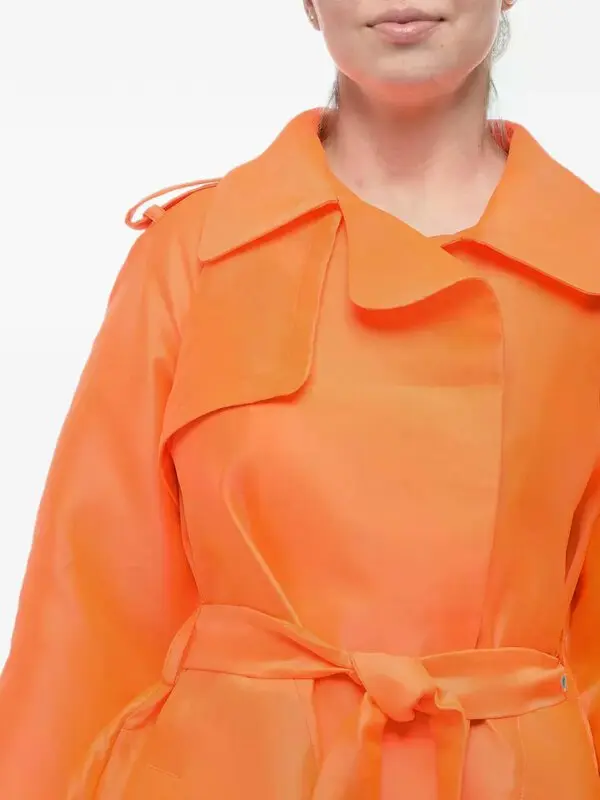 SUPER BLOND Belted Trench Coat