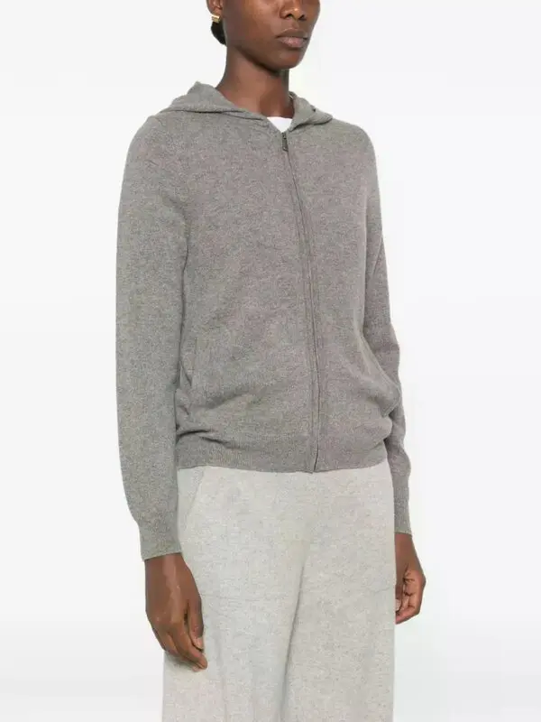 Eric Bompard Zip-up Cashmere Cardigan