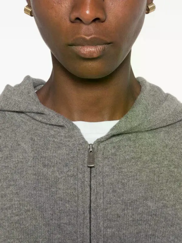 Eric Bompard Zip-up Cashmere Cardigan