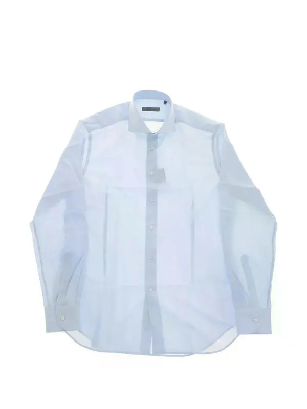 Corneliani French-collar Shirt - Blue