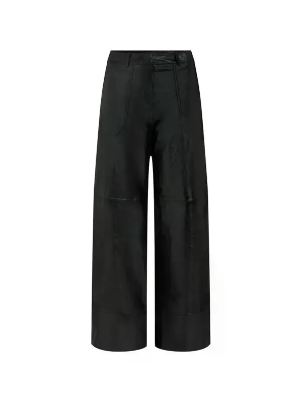 Karl Lagerfeld Wide-leg Leather Pants