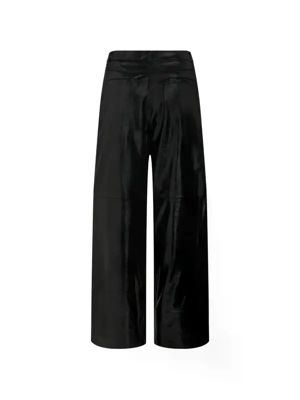 Karl Lagerfeld Wide-leg Leather Pants