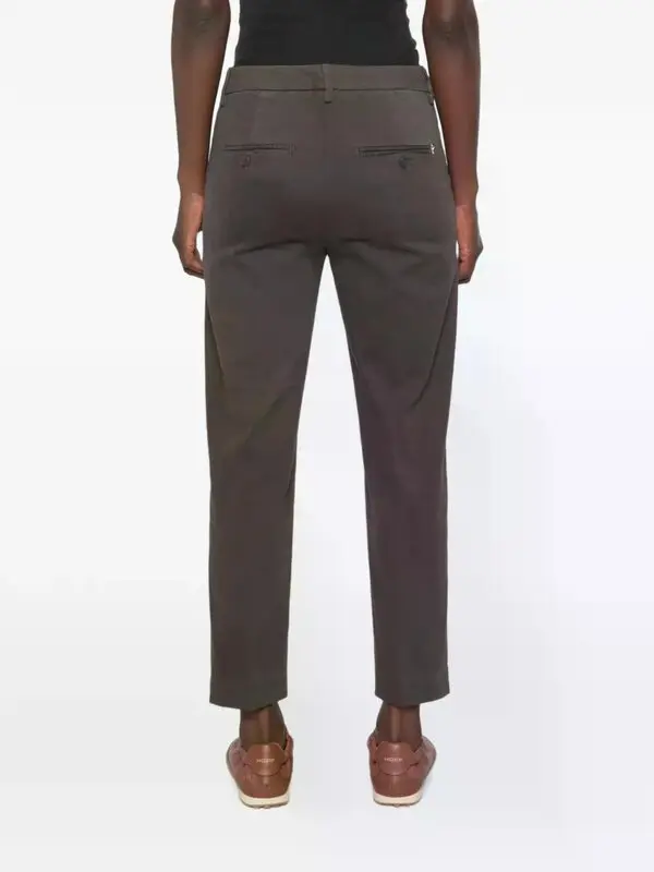 DONDUP Nima Cropped Button-fly Trousers