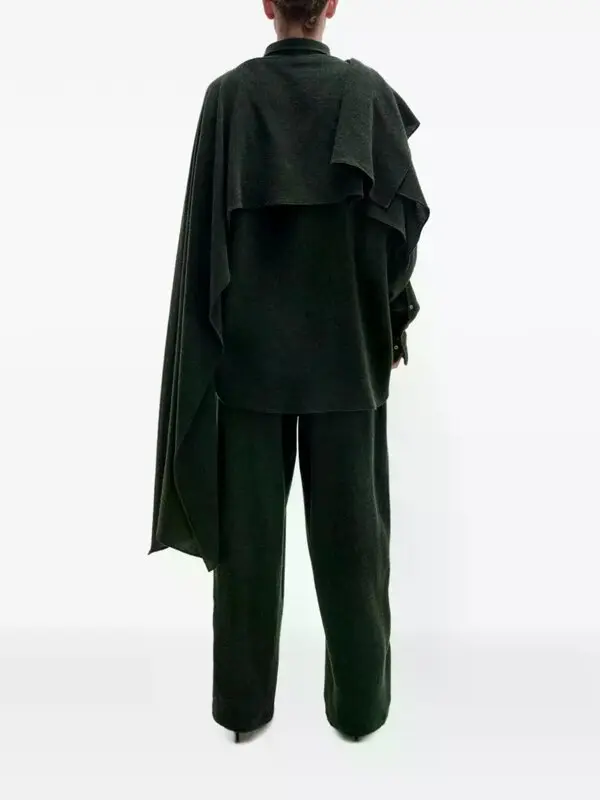 DARKPARK Georgia Detachable Scarf Shirt