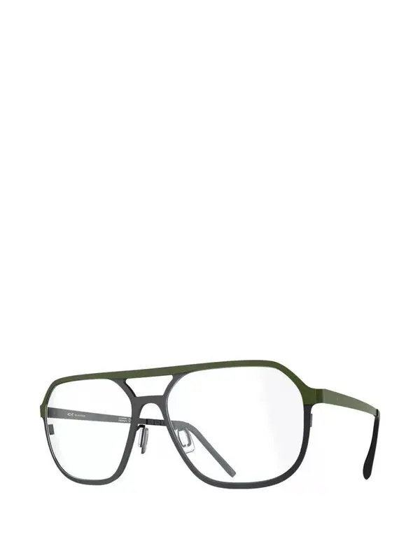 BLACKFIN Lopez Pilot-frame Eyeglasses - Green