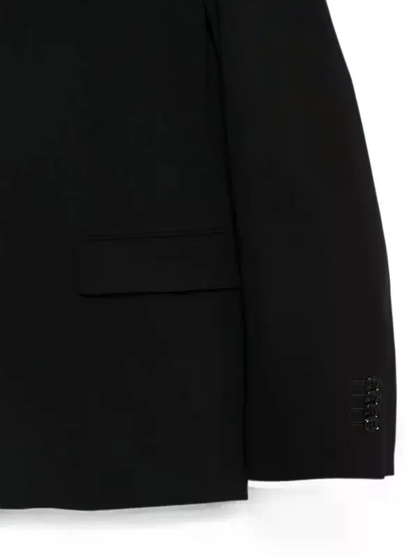 Giorgio Armani Collarless Single-breasted Jacket