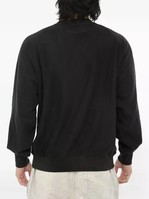 Woolrich Zip-pocket Crew-neck Sweater