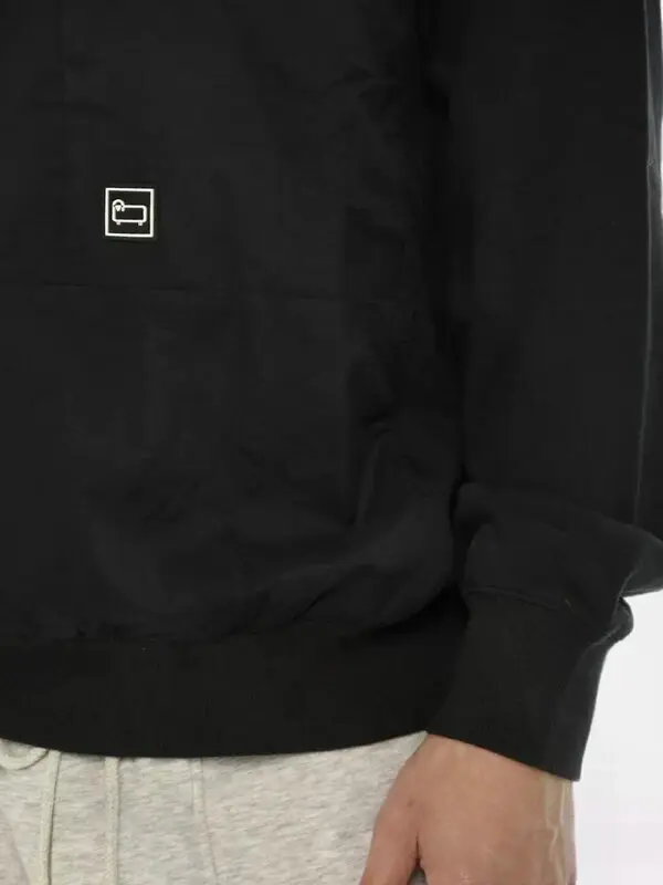 Woolrich Zip-pocket Crew-neck Sweater
