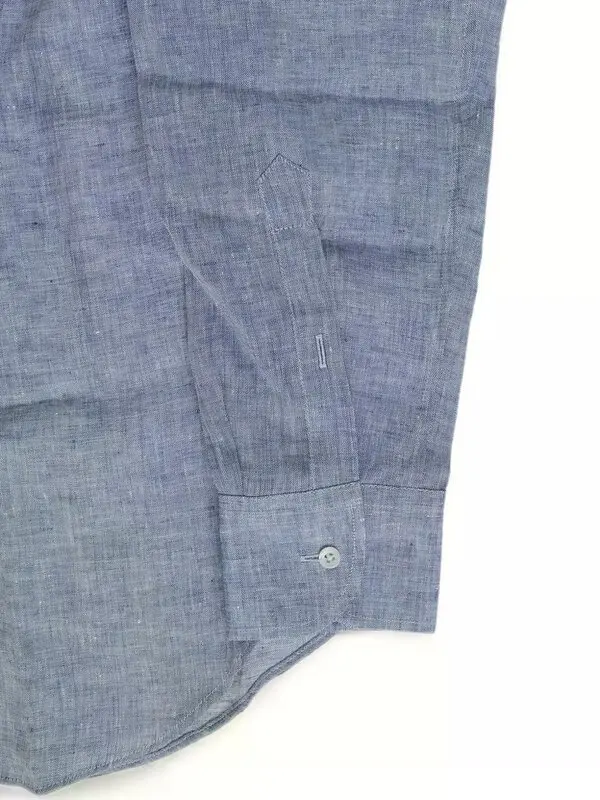 Corneliani French Collar Linen Shirt